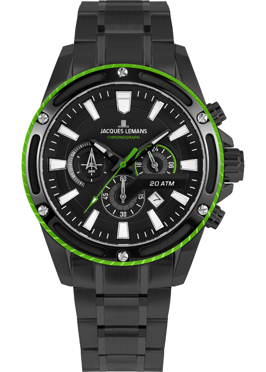 Jacques lemans chronograph store